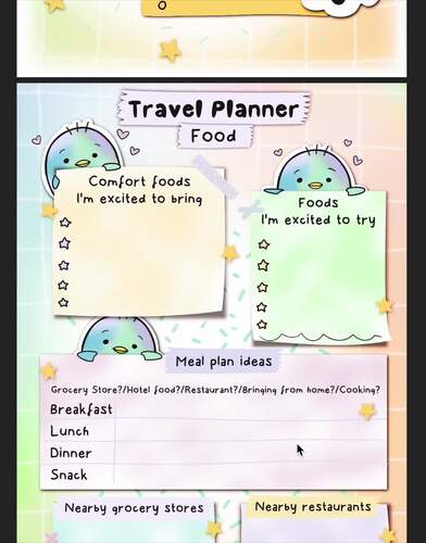 Autism Travel Planner Kit | Sensory Packing Checklist, Food, Journal ...