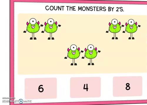 Skip Counting by twos Boom Cards™ Distance Learning Math by Creating 4 ESL