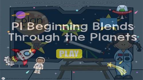 PL Beginning Blends Phonics Interactive PowerPoint™ & Google™ Digital Game