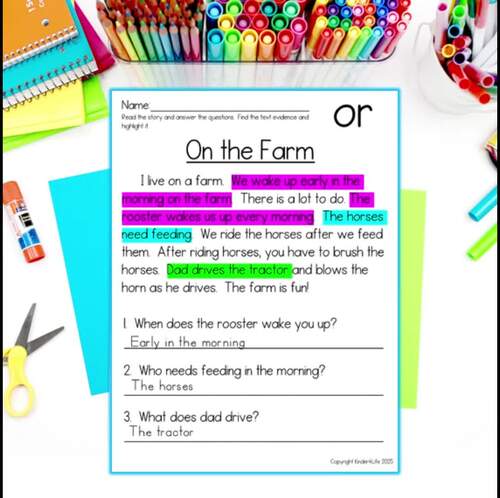 R-Controlled Vowels Bossy R Worksheets OR Reading Passages OR R ...