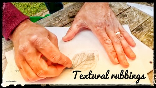 Art Drawing Skills. Video Lesson. Graphite rubbings technique | TPT