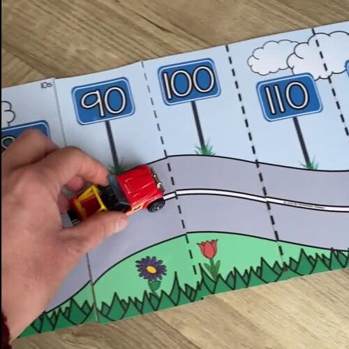 Skip Count by 2, 5, 10 and 100 Puzzles | Skip Counting Activity | TPT