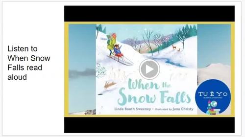 When Snow Falls for Special Education Winter Read Alouds with Activities
