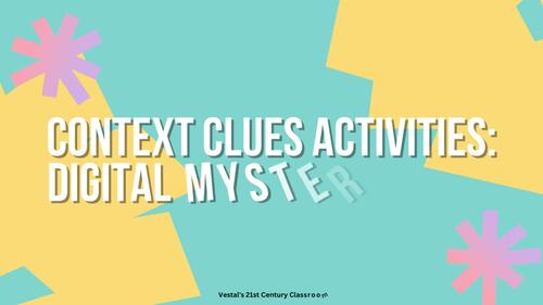 Context Clues Activities for Google - Digital Mystery Pictures | TPT