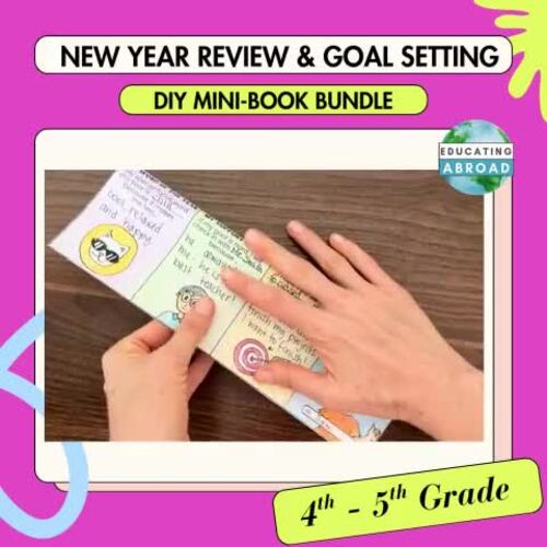 New Year 2026 SMART Goals & Reflection Bundle (Grades 4-5) by Educating ...