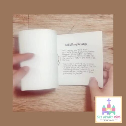 I am Thankful Thanksgiving Mini Book Fall Activity | Hands-On Christian ...