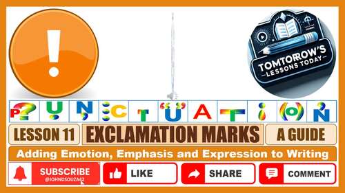 Exclamation Marks | Adding Emotion, Emphasis and Expression to Writing