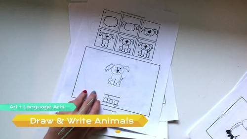 Draw and Write Animals by Karyn- Teach Beside Me | TpT