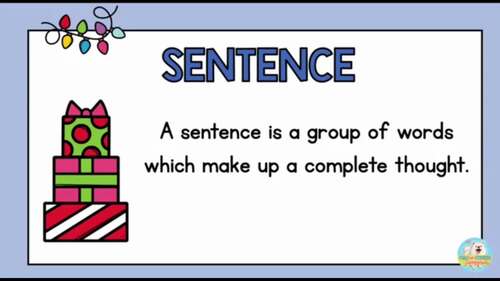The Christmas/Winter Writing Digital Teaching Slides | Revolution