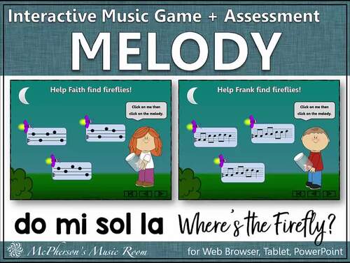 Solfege Game Elementary Music Game Activity + Assessment Do Mi Sol La ...