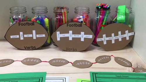 Football Differentiated ELA Reading Centers by Amy Labrasciano | TPT