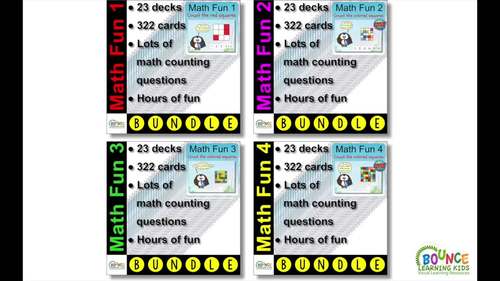 Math Fun 3 MEGA bundle (BOOM distance learning) math puzzles | TPT