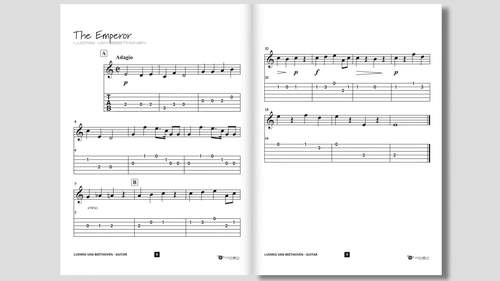 Ludwig van Beethoven - Composer | Classical Era | GUITAR Sheet Music