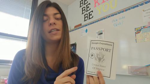 Virtual Field Trip Passport Template Printable Digital Activities ...