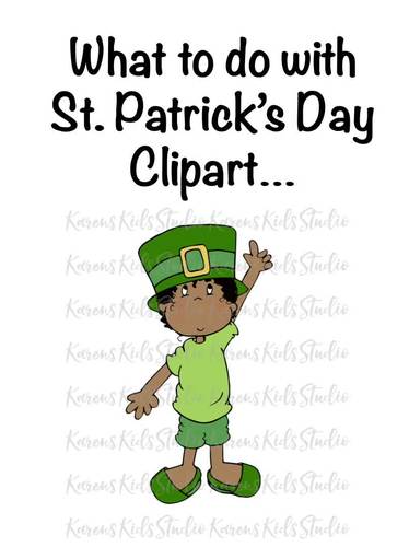 Clip Art St. Patrick's Day Set II (Karen's Kids Clipart) | TpT
