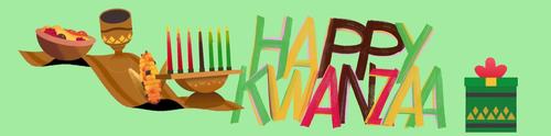 Happy Kwanzaa Animated Virtual BANNERS | VIRTUAL BANNERS | GOOGLE CLASSROOM