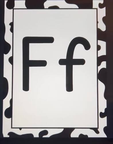 Cow Print Alphabet Posters by TeachingWithMsEaster | TPT