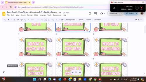 Retro Back in Class Back to School EDITABLE Classroom Forms and Google ...