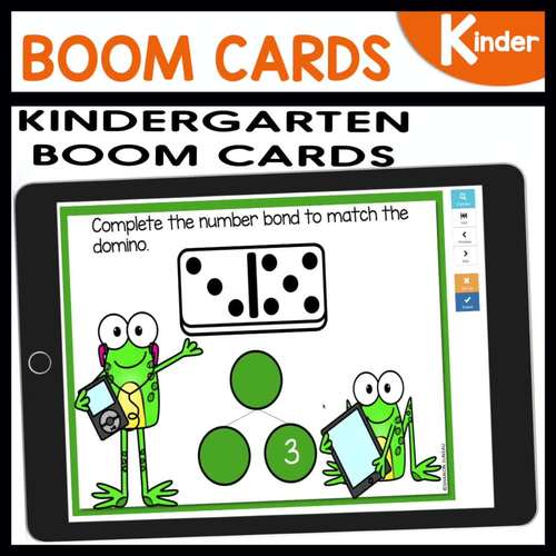 Number bonds using Boom Cards | Digital Task Cards | TpT