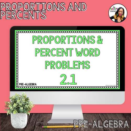 Proportions and Percents Consumer Math Notes - 2016 Va Math SOLs