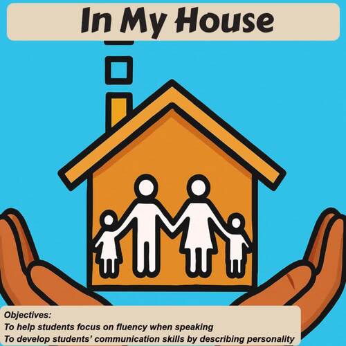 ESL Speaking & Grammar Activities: In My House – Household Vocabulary ...