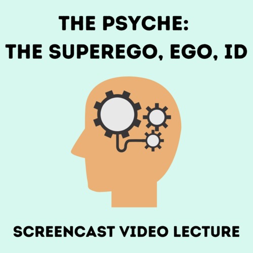 Video Lecture on the Psyche: Superego, Ego, Id | TPT