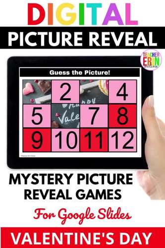 Digital Reveal A Picture (VALENTINE'S DAY) Reward | Mystery Pictures ...