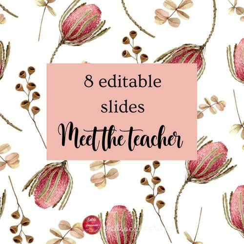 8 FREE EDITABLE Meet the Teacher Templates for the Boho Lovers!