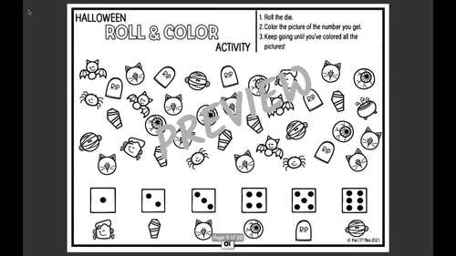 OT Halloween Visual Perception Activities by the OT files | TPT