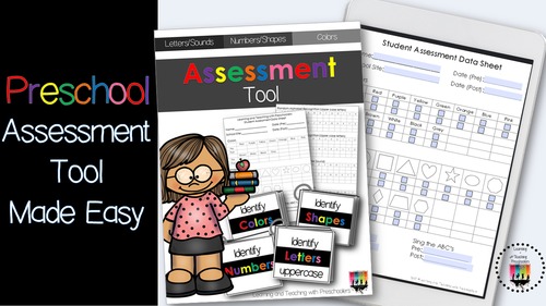 Preschool Assessments Made Easy by Teaching Preschoolers | TPT