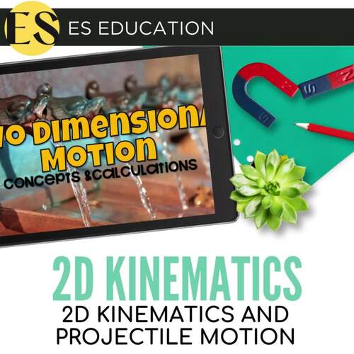 PowerPoint,Guided Notes,and Quiz for 2D Kinematics and Projectile ...