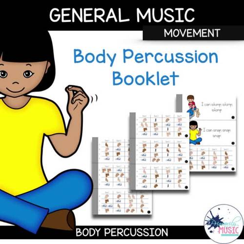Body Percussion Booklet by Primarily Music | TPT