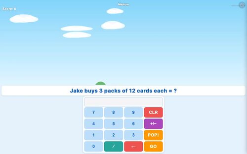 5th Grade Math Reasoning Math Game | No Prep Math Practice by Kick My Math