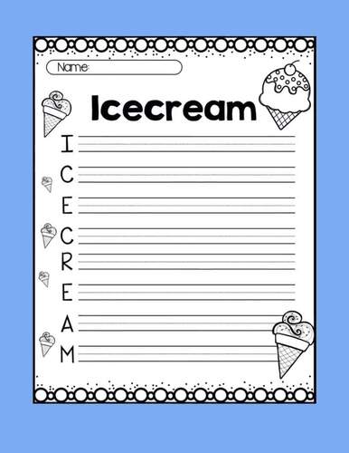 Summer Acrostic Poems | Summer Writing Activity Templates | End of the Year