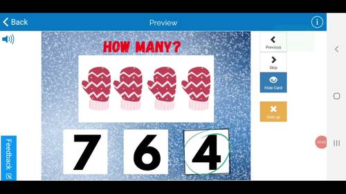 Winter Things Counting 1-10 Boom Cards for Distance Learning | TpT