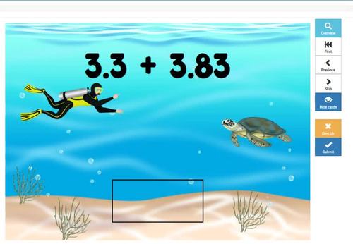 Adding and Subtracting Decimals Digital Interactive Boom Cards | TPT