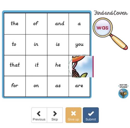 Fry's first 100 words | Boom Cards | Set 1 | #Distance Learning | TpT