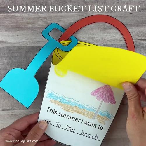 Summer Bucket List Craft And Writing Activity - End of the Year | TPT