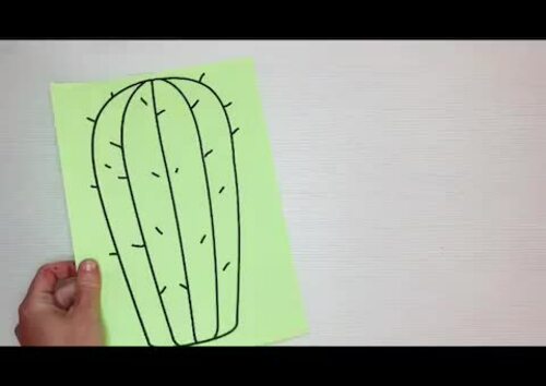 Build a Cactus Cinco de Mayo Craft by Ms Herraiz | TPT