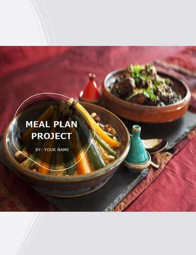 Nutrition and Budgeting Project for Students with Weekly Meal and Snack ...