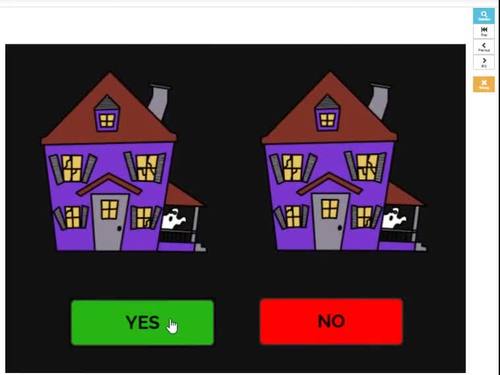 CVI Halloween Same and Different BOOM CARDS™ by Learn To Speech | TpT