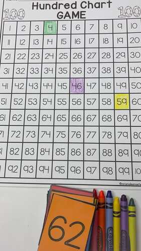Hundred Chart Worksheets and Activities by Mrs Males Masterpieces