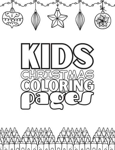 Christmas Coloring Pages Bundle | 20 Printable Holiday Coloring Sheets ...