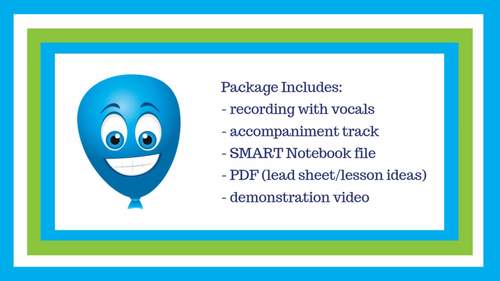 Balloon Action Song | Colors & High/Low | mp3s, Music, Lessons, SMART ...