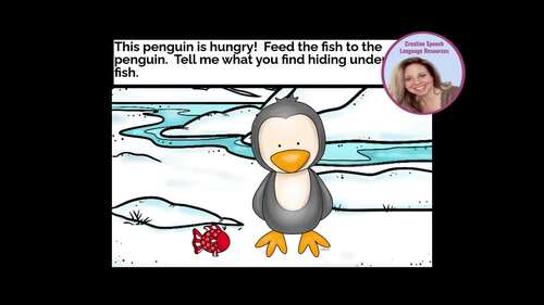 Feed the Penguin! Final Consonant Deletion Minimal Pairs Speech Phonology