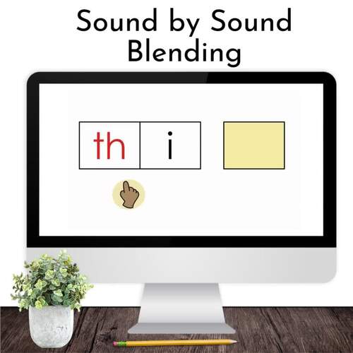 Sound by Sound Digital Blending Board Digraphs th by Sellika Reese