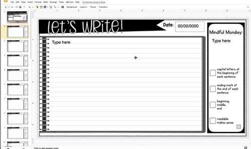 Digital Writing Prompts for Google Slides : DISTANCE LEARNING | TPT