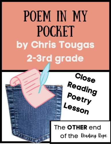Poetry Close Reading - A Poem in Your Pocket (on Epic!) | TPT