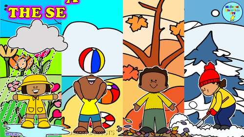 THE SEASONS AND THEIR MAGICAL CHANGES - Interactive PPTX (Four seasons)