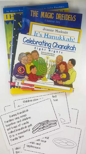 Hanukkah Holidays Around the World Craft, Reading Comprehension ...